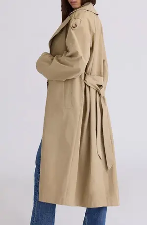 House Of Cb Marais Double-breasted Trench Coat