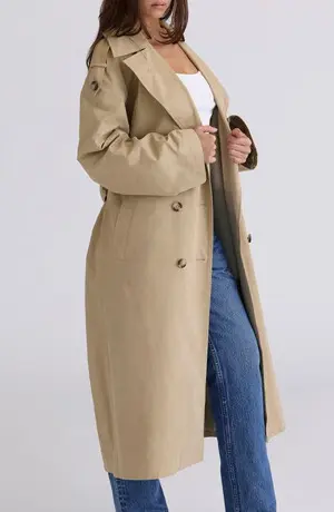 House Of Cb Marais Double-breasted Trench Coat