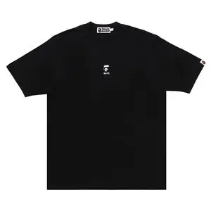 A BATHING APE Ape Face Shrunk Tee - Black