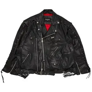 Balenciaga Upcycled Biker Jacket