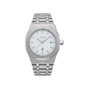 A BATHING APE Type 9 Bapex Watch - Silver
