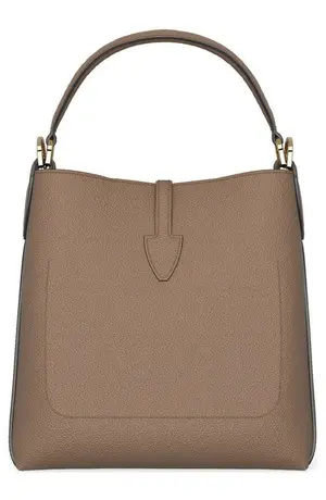 TOD'S Leather Handbag - Creta Chiaro