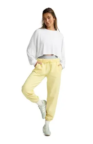 Beyond Yoga Studio Knit Long Sleeve T-shirt - White