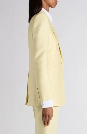 TOM FORD Strong Shoulder Wool & Silk Radzimir Jacket
