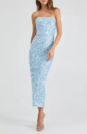 Helsi Paneled Evening Dresses