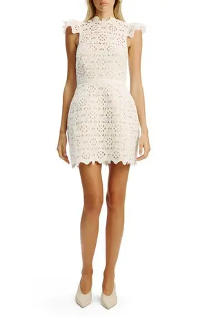 Bardot Rowen Lace Mini Dress