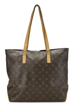LOUIS VUITTON Louis Vuitton Monogram Cabas Mezzo Tote
