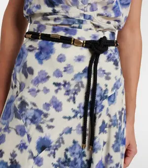 Isabel Marant Étoile Sayka Embellished Braided Belt