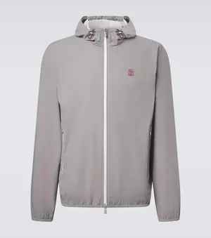 Brunello Cucinelli Logo Jacket - Grey