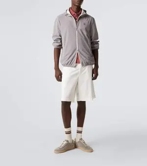 Brunello Cucinelli Logo Jacket - Grey