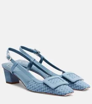 ROGER VIVIER Belle Vivier 45 Slingback Pumps