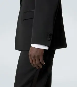 Burberry Wool Tuxedo Jacket