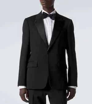 Burberry Wool Tuxedo Jacket