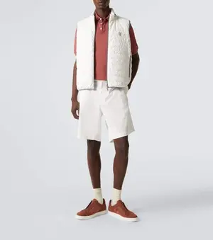 Manolo Blahnik Suede Slip-on Sneakers