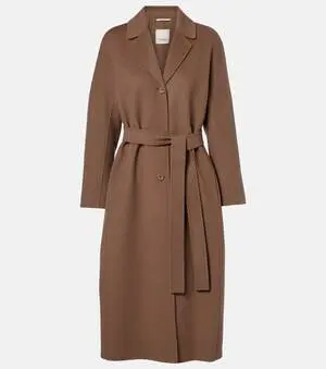 Max Mara Dama Virgin Wool Wrap Coat