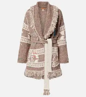 Alanui Written The Ocean Cotton Cardigan