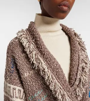 Alanui Written The Ocean Cotton Cardigan