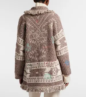 Alanui Written The Ocean Cotton Cardigan
