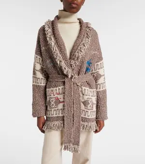 Alanui Written The Ocean Cotton Cardigan