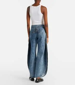 Alaïa Barrel-leg Jeans