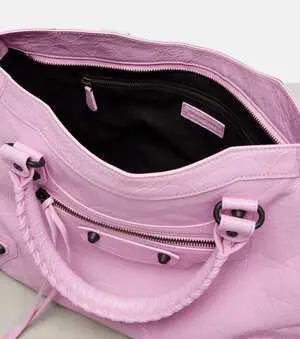 Balenciaga Le City Medium Leather Tote Bag