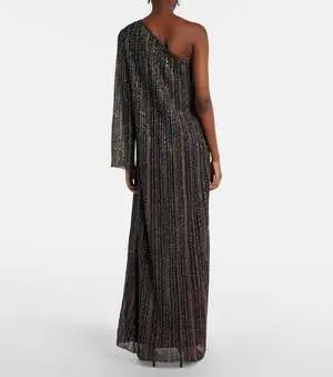 Missoni Chevron Lamé Maxi Dress