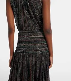 Missoni Sequined Lamé Maxi Skirt
