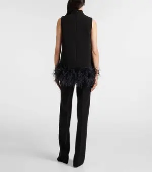Max Mara Flared Trousers - Black