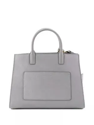 Burberry Frances Mini Leather Tote Shoulder Bag