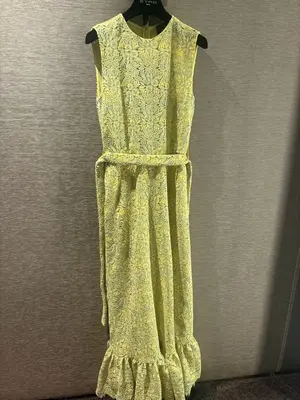 Etro Lace Dress - Yellow