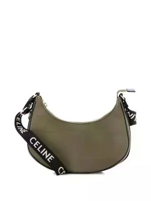 Celine Ava Quilted Nylon Shoulder Bag