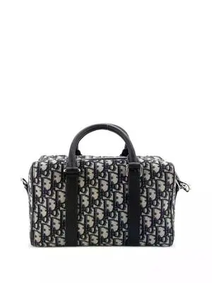 Dior Lingot 26 Oblique Canvas Crossbody Bag - Blue