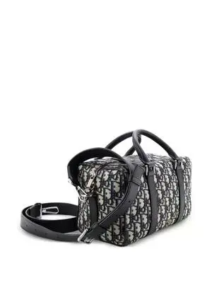 Dior Lingot 26 Oblique Canvas Crossbody Bag - Blue