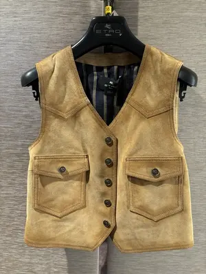 Etro Suede Vest