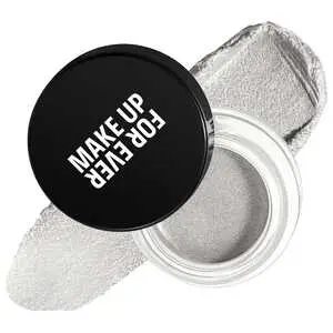 MAKE UP FOR EVER Artist Waterproof Color Cream Eyeshadow & Eyeliner - 06 Silver Gleam