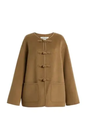 RÓHE Marie Wool Jacket - Brown