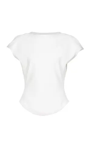 Alaïa Cotton-blend T-shirt