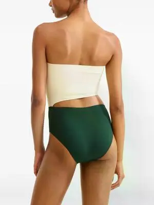 ERES Double One-piece Swimsuit - Green