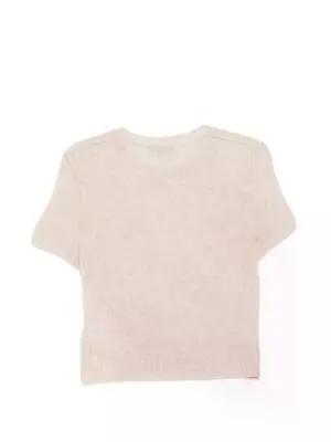 JAMES PERSE Lightweight Textured Top - Neutrals