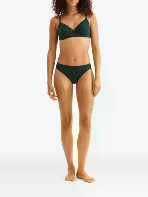 ERES Lydia Soyeuse Wireless Triangle Bra - Green