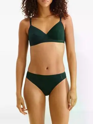 ERES Lydia Soyeuse Wireless Triangle Bra - Green