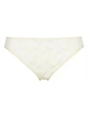 ERES Lace Trim Bikini Bottom - White