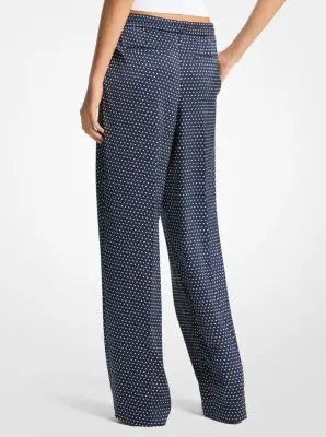 Michael Kors Polka Dot Satin Pants