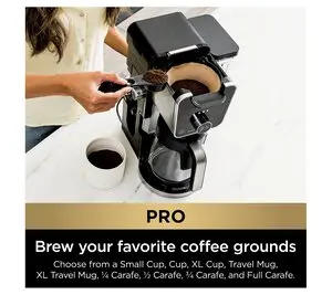 NINJA Dualbrew Pro Single-serve & 12-cup Carafe Coffee System