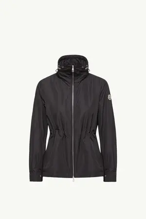 Moncler Enette Hooded Short Parka - Black