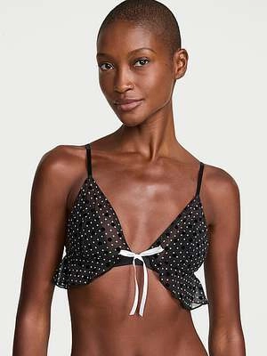 Victoria's Secret Tease Spider Shine Unlined Triangle Bralette - Print