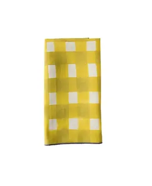 GOLDIE HOME Cocktail Napkin, Set Of 4 - Yellow