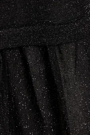 Altuzarra Polly Off-shoulder Metallic Knit Midi Dress