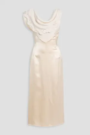 Cream Satin Dresses