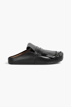 Marni Sabot Leather Clogs